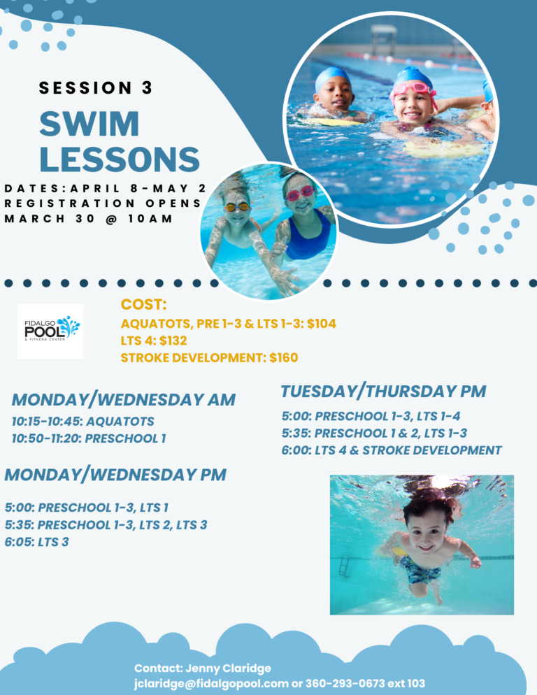 Swim Lessons - Fidalgo Pool & Fitness Center, Anacortes Washington