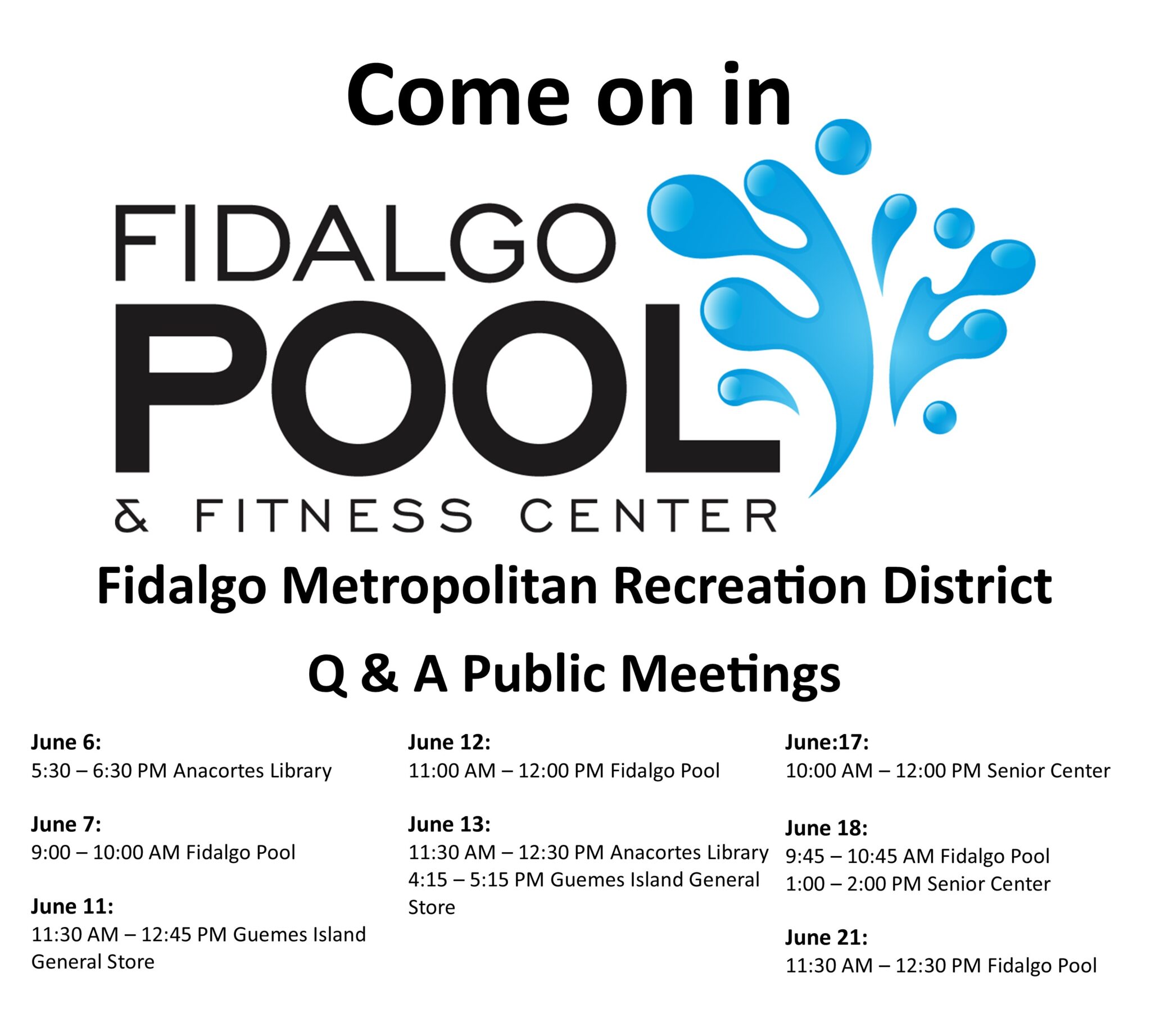 Fidalgo Pool & Fitness Center, Anacortes Washington